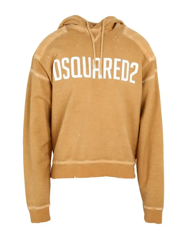 Dsquared2 Sweatshirt Mustard Size Cotton, Elastane - Yellow