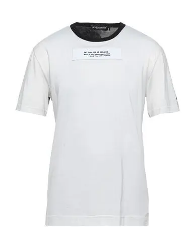 Dolce & Gabbana T-shirt Size Cotton, Viscose, Polyurethane, Polyester - White