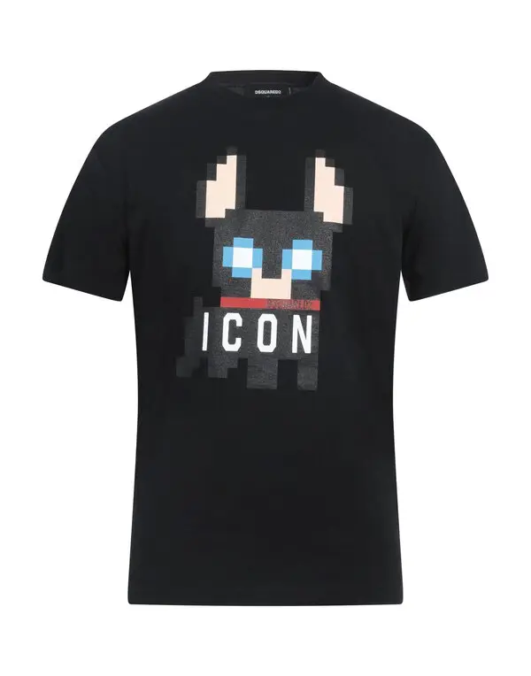 Dsquared2 T-shirt Size Cotton - Black