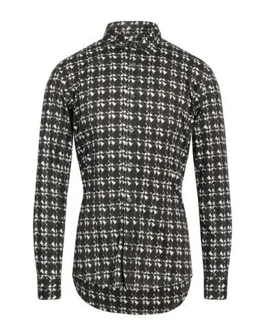 DANIELE ALESSANDRINI Shirt Size Cotton, Elastane