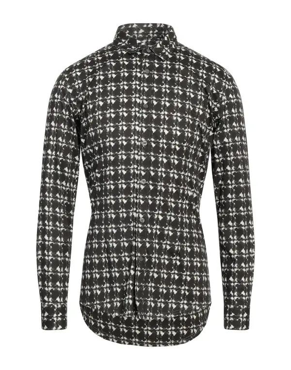 DANIELE ALESSANDRINI Shirt Size Cotton, Elastane