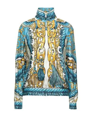 Moschino Printed Twill Jacket - Azure