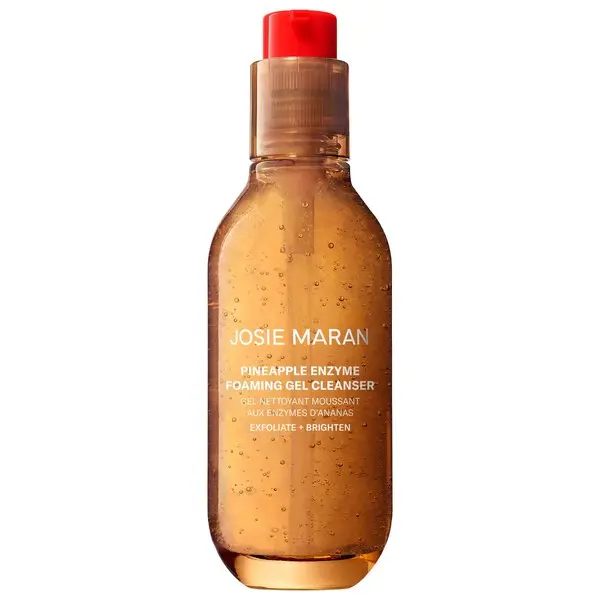 JOSIE MARAN Pineapple Enzyme Exfoliating + Brightening Foaming Gel Cleanser With Ahas - One-color