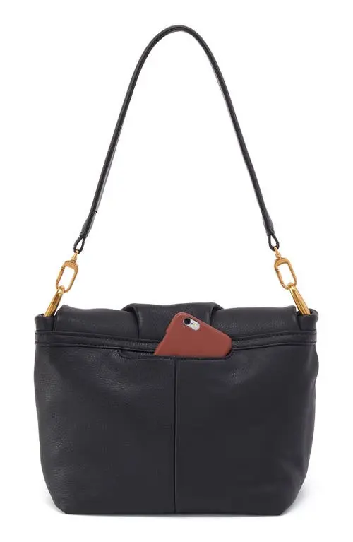 Hobo Harley Leather Shoulder Bag - Black