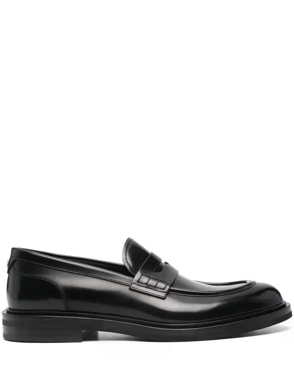 Dolce & Gabbana Brushed Leather Loafers