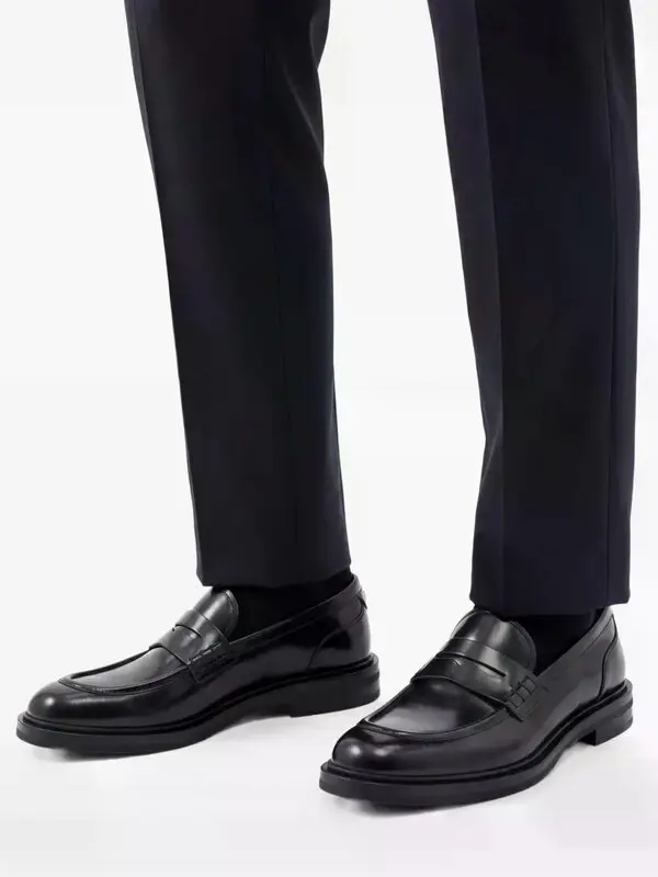 Dolce & Gabbana Brushed Leather Loafers