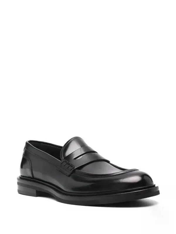 Dolce & Gabbana Brushed Leather Loafers