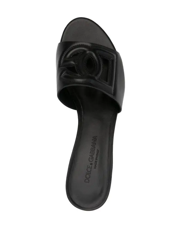 Dolce & Gabbana Dg Millennials Mules - Black