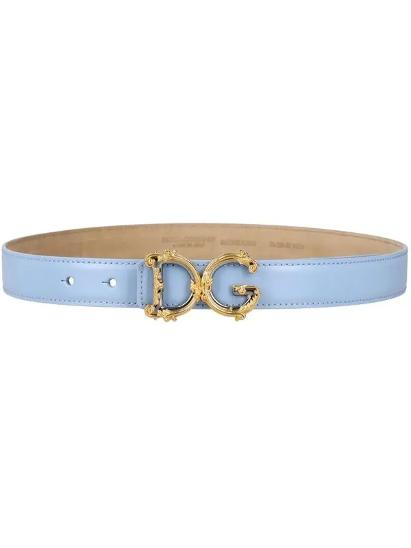 Dolce & Gabbana Dg Baroque Belt - Blue