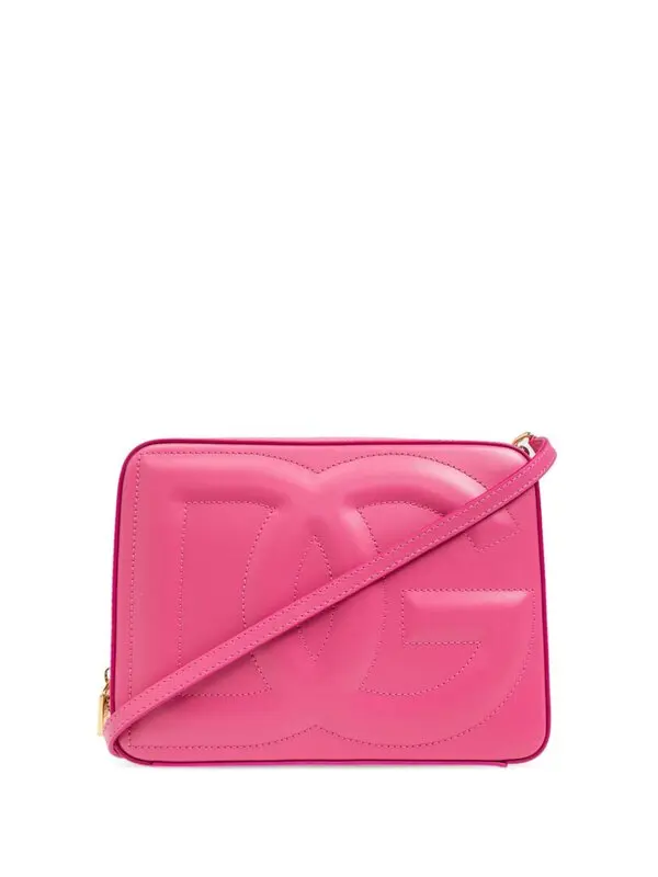 Dolce & Gabbana Dg Logo Camera Bag - Pink | Editorialist