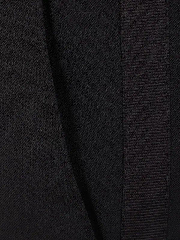 Dolce & Gabbana Pressed-crease Trousers - Black