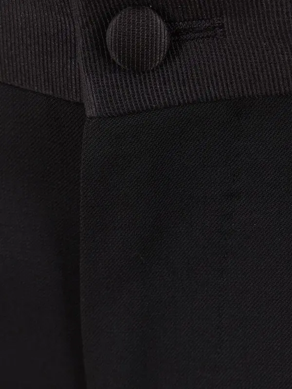 Dolce & Gabbana Pressed-crease Trousers - Black