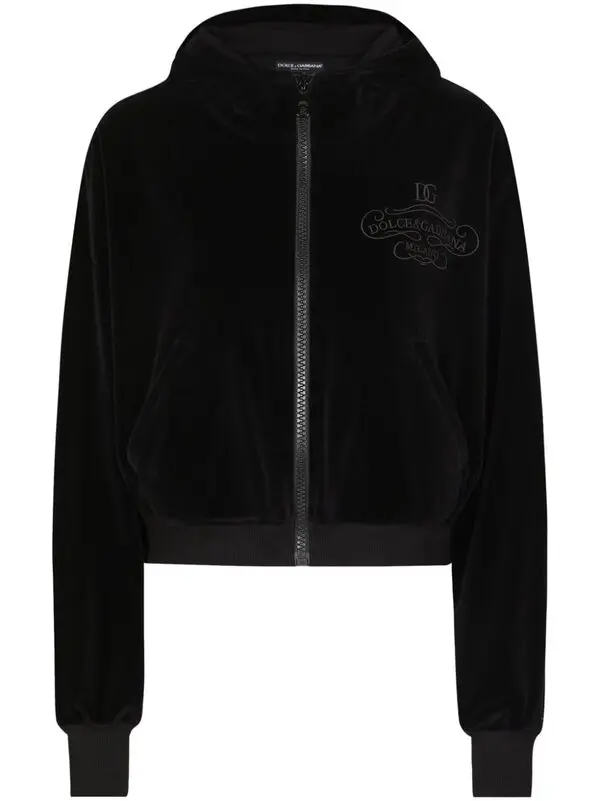 Dolce & Gabbana Logo-embroidered Hoodie