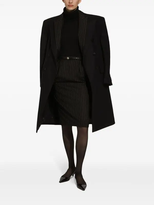 Dolce & Gabbana Cashmere Turtleneck Sweater - Black