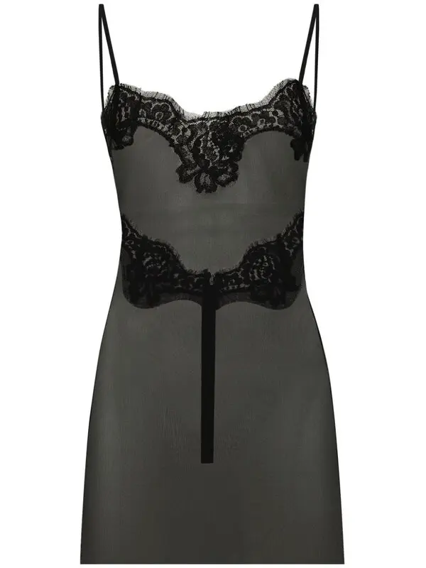 Dolce & Gabbana Lace-trim Tank Top