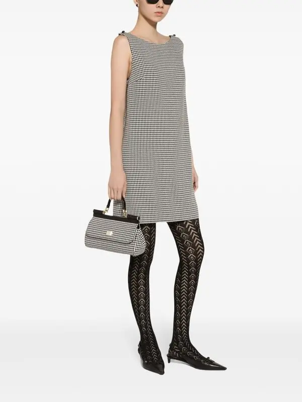 Dolce & Gabbana Houndstooth-pattern Dress