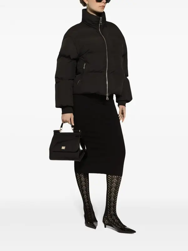Dolce & Gabbana Zip-up Puffer Jacket