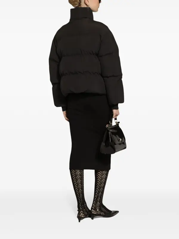 Dolce & Gabbana Zip-up Puffer Jacket