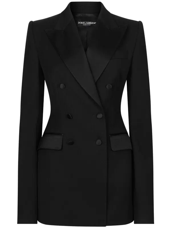Dolce & Gabbana Double-breasted Blazer - Black