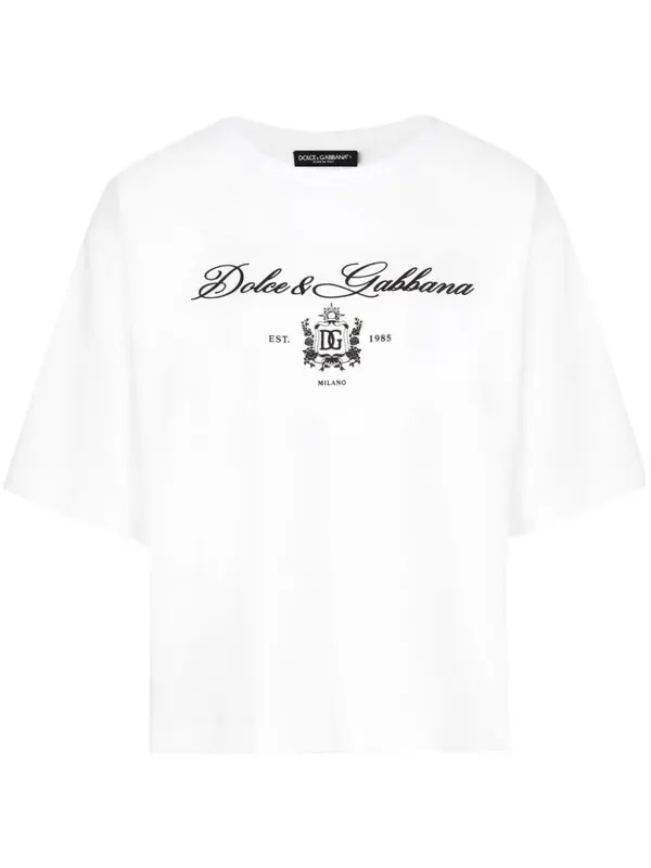 Dolce & Gabbana Logo-print T-shirt - White