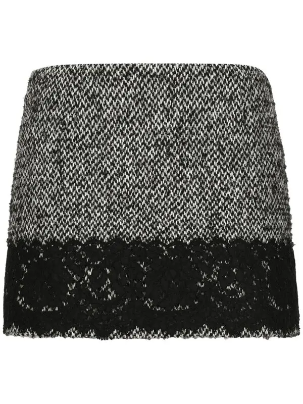 Dolce & Gabbana A-line Skirt - Grey