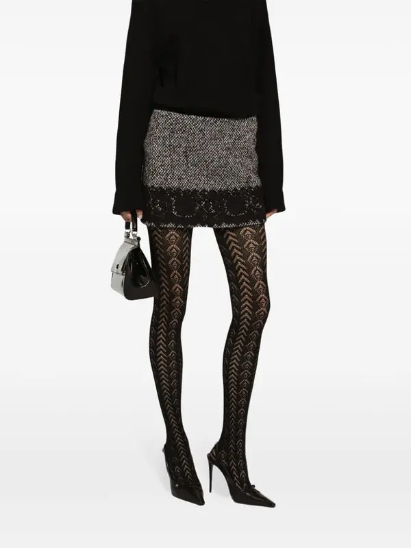 Dolce & Gabbana A-line Skirt - Grey