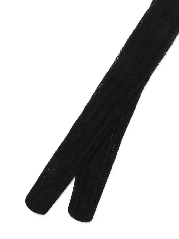 Dolce & Gabbana Openwork Cotton Tights