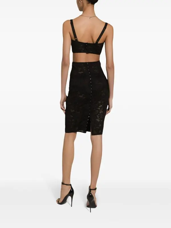 Dolce & Gabbana Satin Bra Top