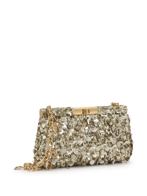 Dolce & Gabbana Sequined Shoulder Bag