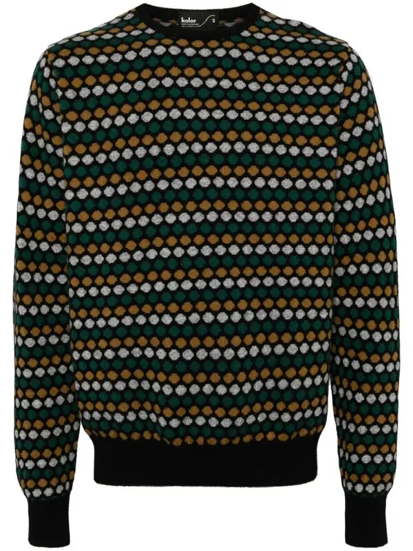 Kolor Polka-dot Pattern Jumper