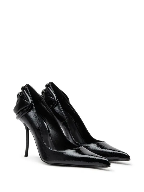 DIESEL® D-ten Logo-detail Pumps - Black