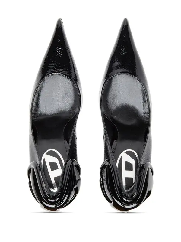 DIESEL® D-ten Logo-detail Pumps - Black