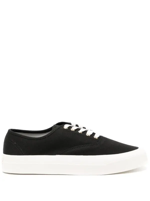 Maison Kitsuné Lace-up Sneakers - Black