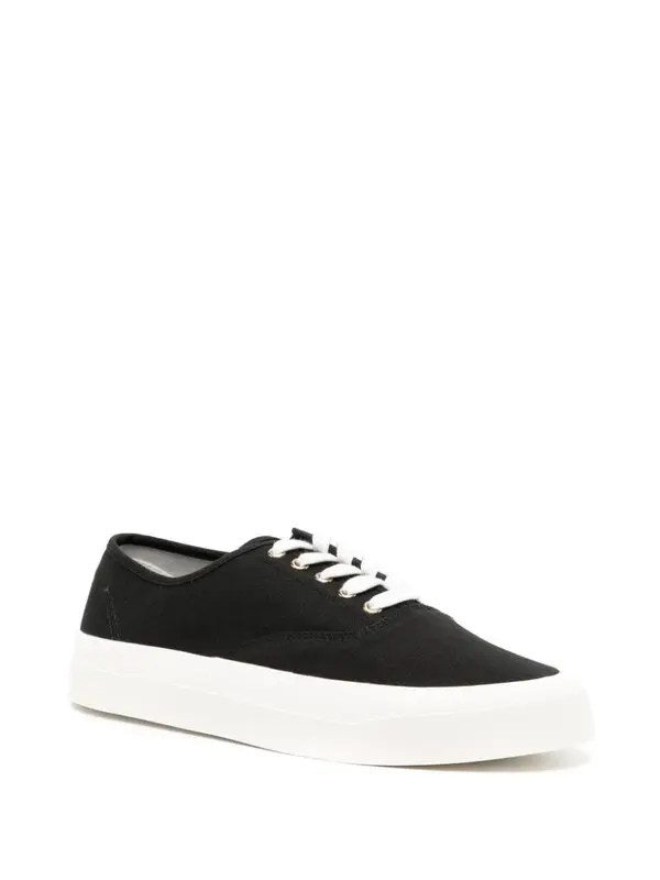 Maison Kitsuné Lace-up Sneakers - Black