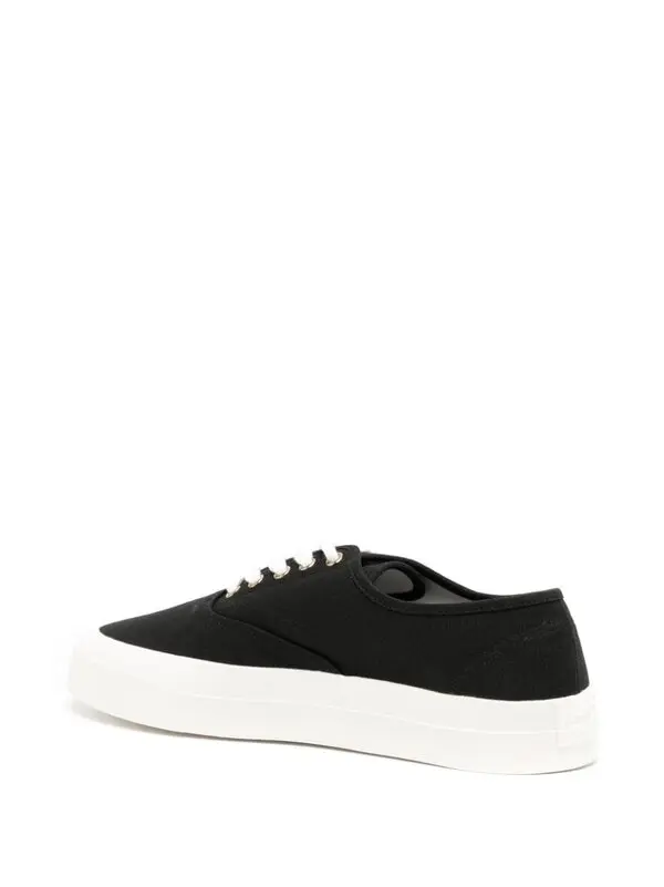 Maison Kitsuné Lace-up Sneakers - Black
