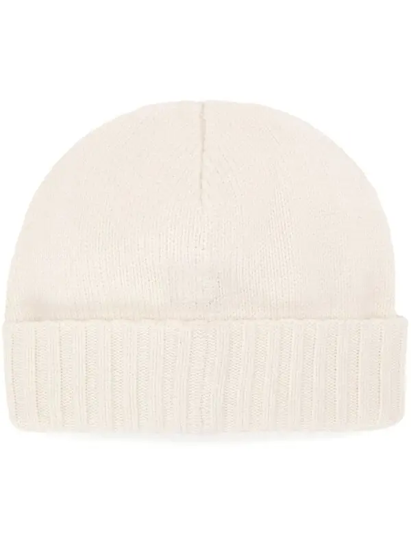 Dolce & Gabbana Cashmere Beanie - White