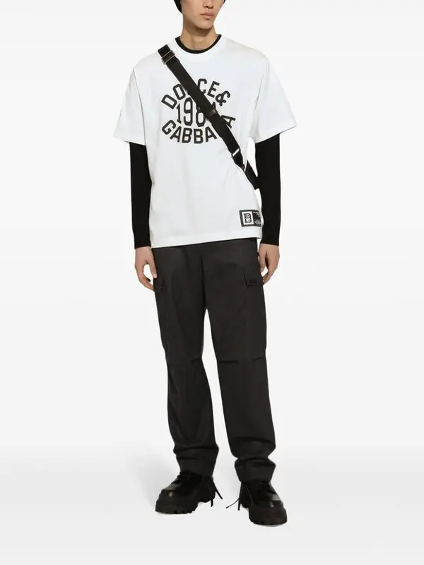 Dolce & Gabbana Virgin-wool Cargo Trousers