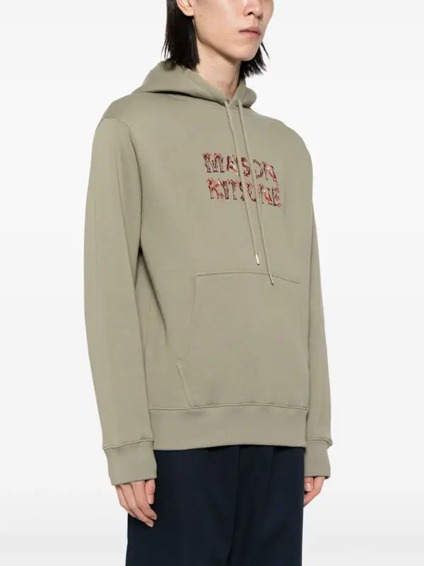 Maison Kitsuné Woodland Alphabet Hoodie