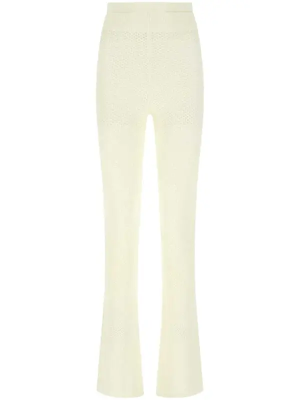 ANDREĀDAMO High-waisted Flared Trousers