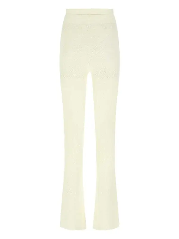 ANDREĀDAMO High-waisted Flared Trousers