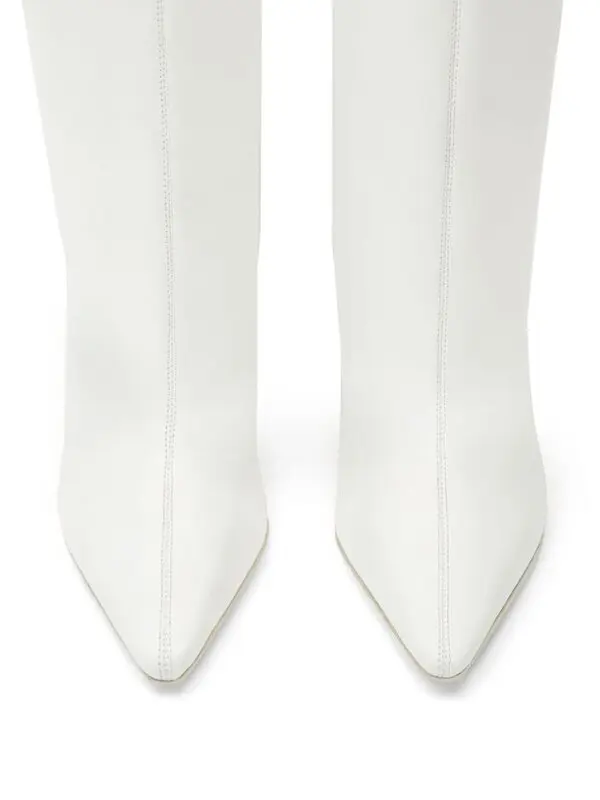 COURREGES Astro Leather Boots - White