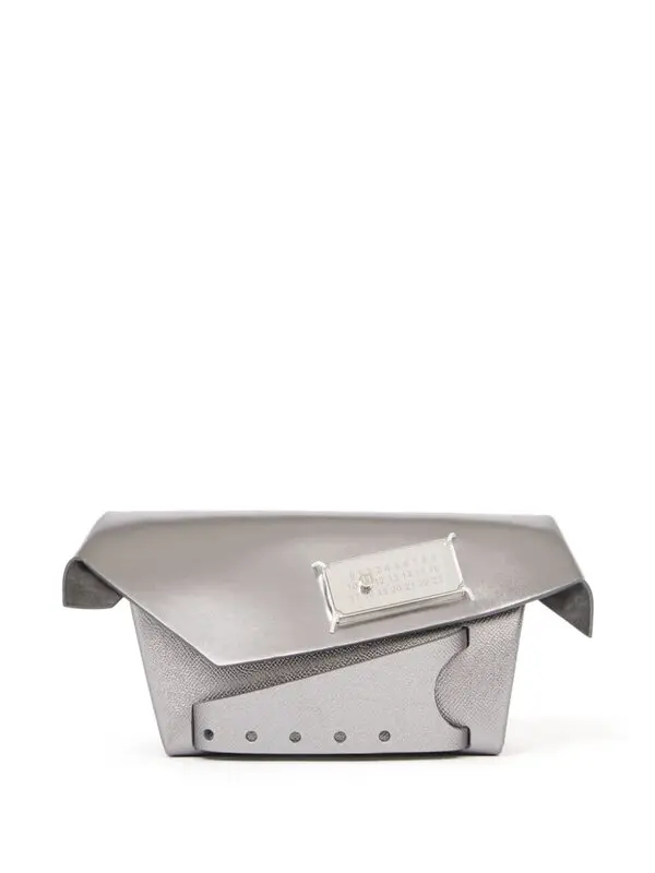 MAISON MARGIELA Small Snatched Classique Shoulder Bag - Grey
