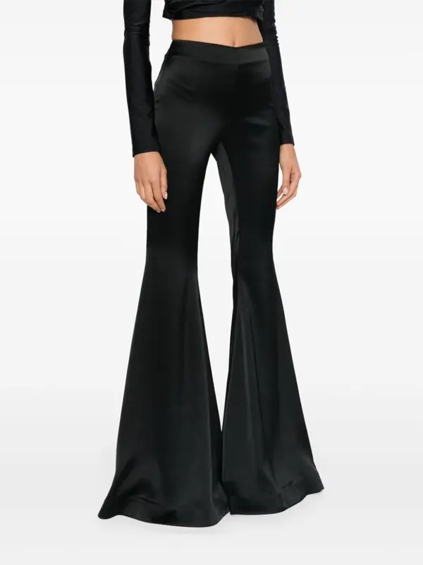 Amen High-waisted Flared Trousers
