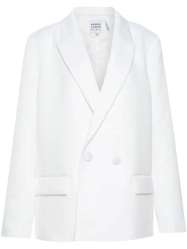 Herve Leger The Pim Blazer - White