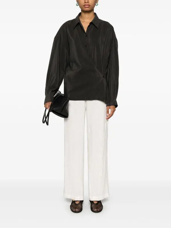 LEMAIRE Twisted Shirt - Black