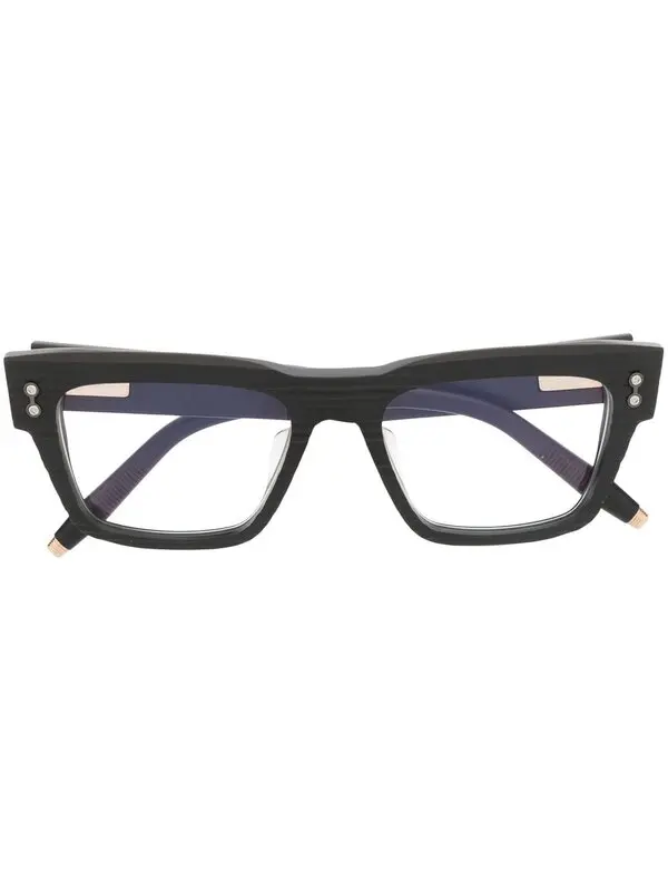 AKONI Columba Wayfarer Frame Glasses - Black