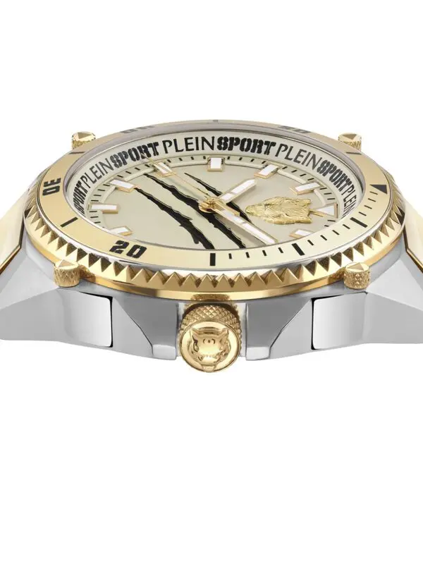 PLEIN SPORT 47mm Thunder Force Bracelet Watch - Neutrals