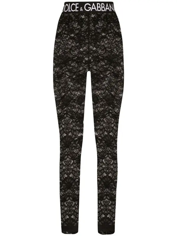 Dolce & Gabbana Lace Leggings