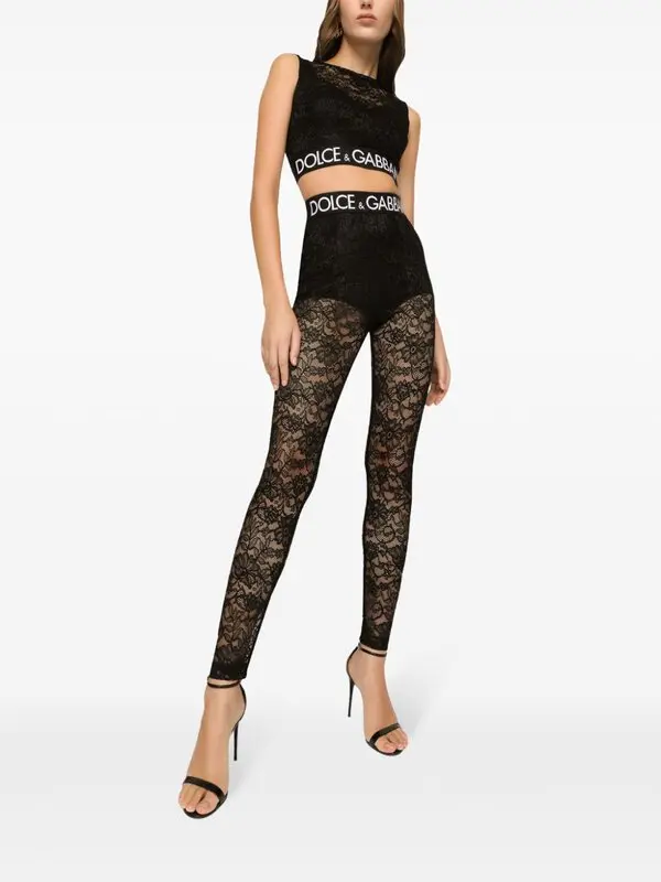 Dolce & Gabbana Lace Leggings