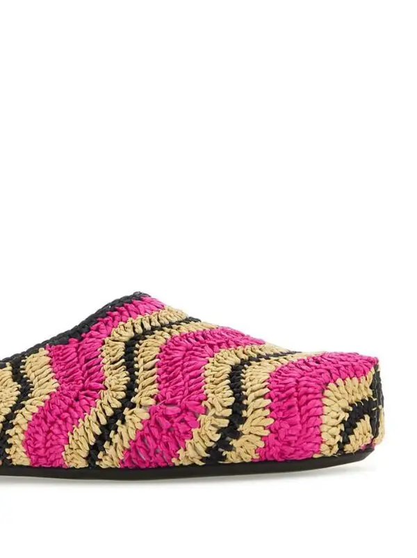 Marni Raffia Slippers